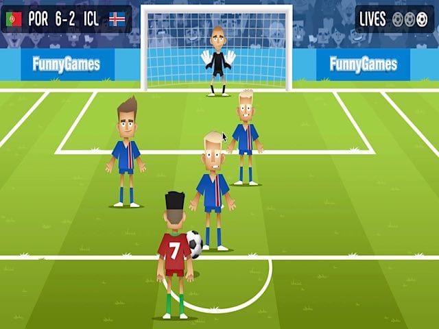 EURO FOOTBALL KICK 2016 online hra | Hry POMU