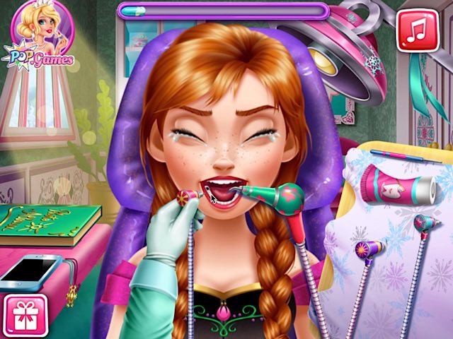 ICE PRINCESS REAL DENTIST online hra | Hry POMU