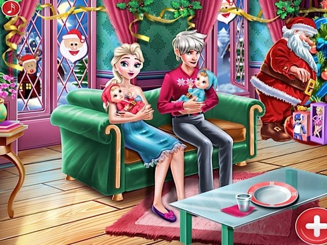 ELSA FAMILY CHRISTMAS online hra | Hry POMU