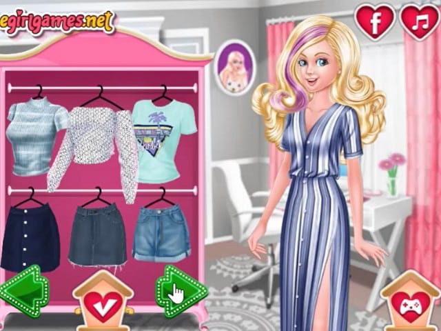 BARBIE'S NEW HOUSE online hra | Hry POMU