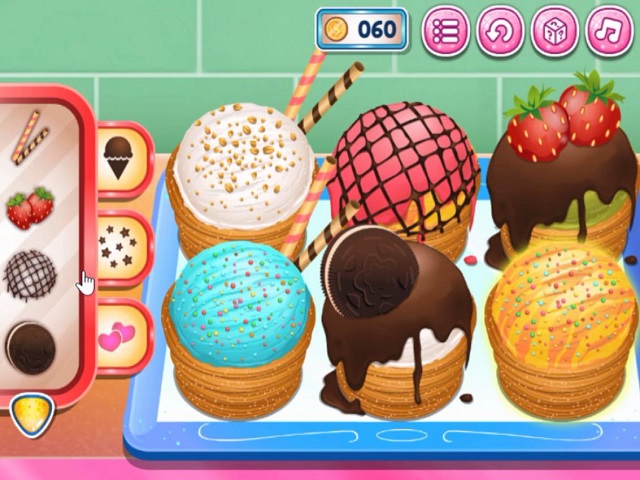 CHURROS ICE CREAM online hra | Hry POMU
