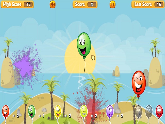 BALLOON PARADISE online hra | Hry POMU