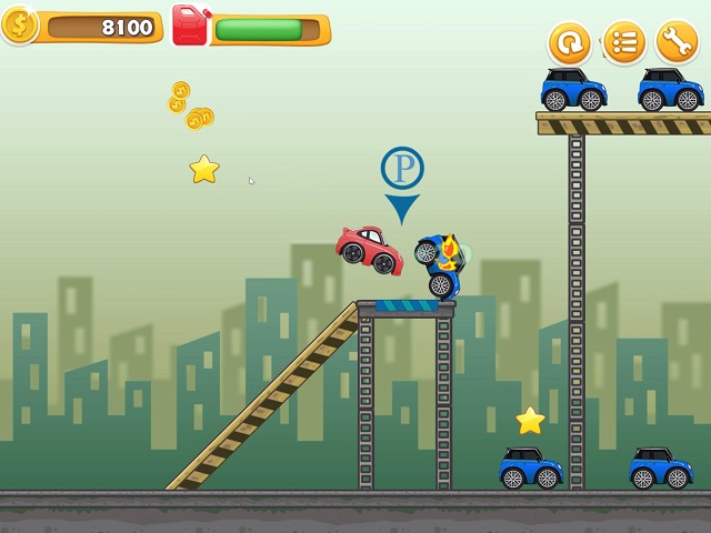CRAZY PARKING online hra | Hry POMU