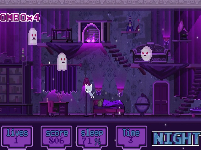 CAT AND GHOSTS online hra | Hry POMU