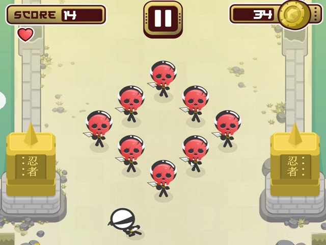 STICKMAN NINJA DASH online hra | Hry POMU