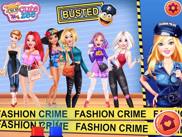 BARBIE FASHION POLICE online hra | Hry POMU