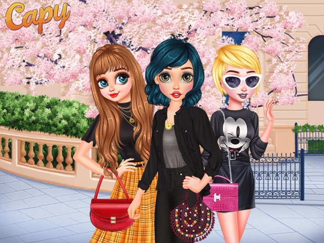 PRINCESSES CHOOSE YOUR STYLE online hra | Hry POMU