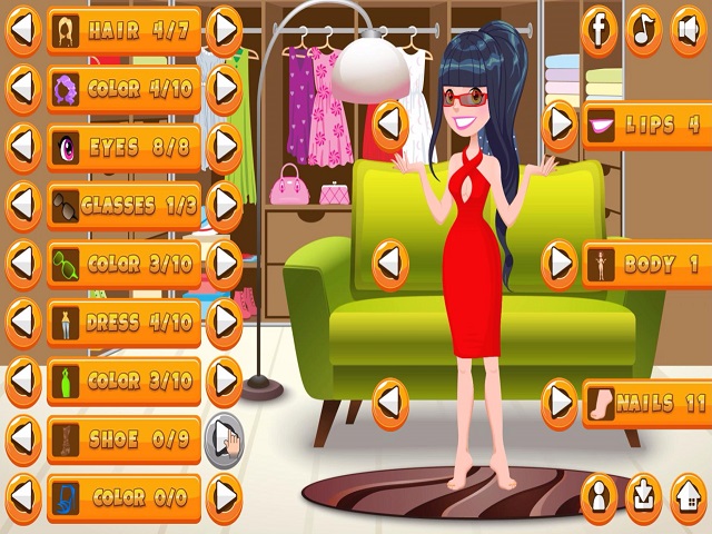 GIRL DRESS UP online hra | Hry POMU