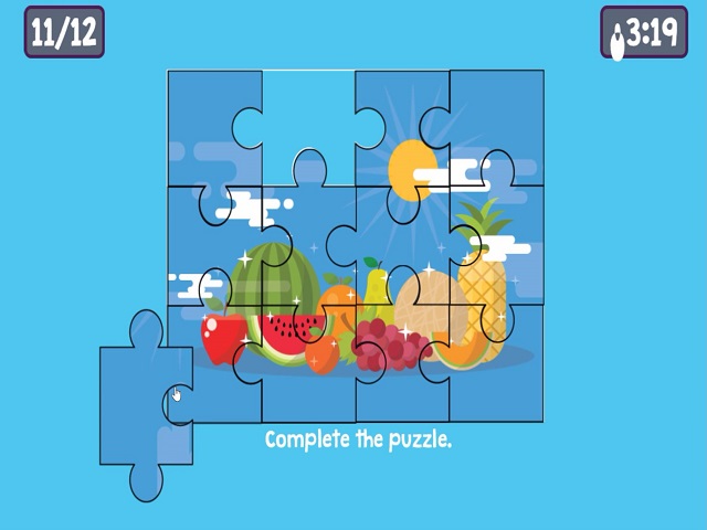 DRAGGABLE PUZZLE online hra | Hry POMU
