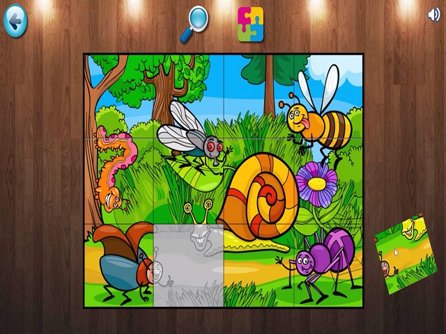 KIDS PUZZLE! online hra | Hry POMU