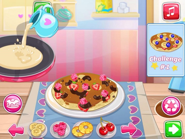 SWEETEST PANCAKE CHALLENGE online hra | Hry POMU