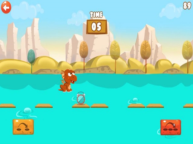 RED DINO JUMP online hra | Hry POMU